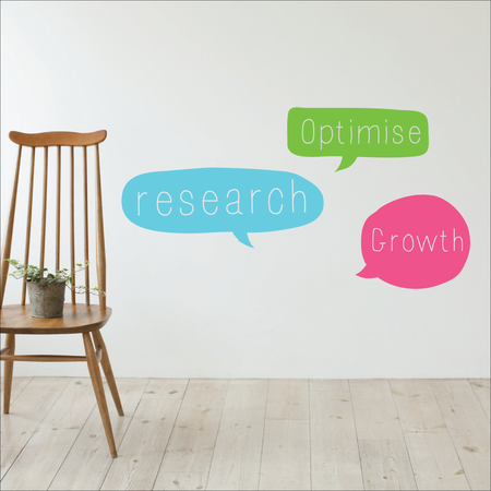 Personalised Core Value Bubble Wall Stickers | Wallboss Wall Stickers ...